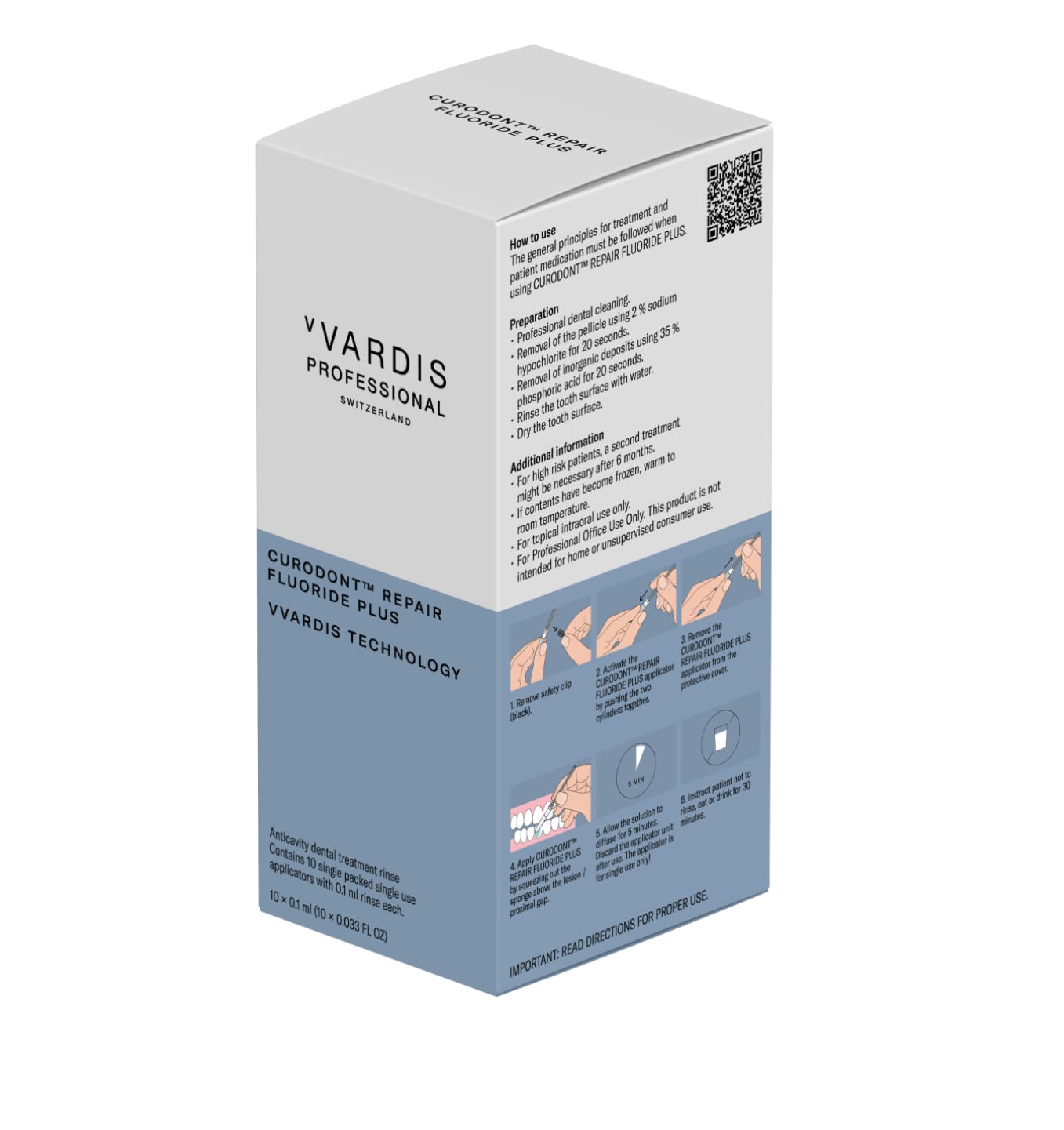 CurodontTM Repair Fluoride Plus – vVARDIS Professional US
